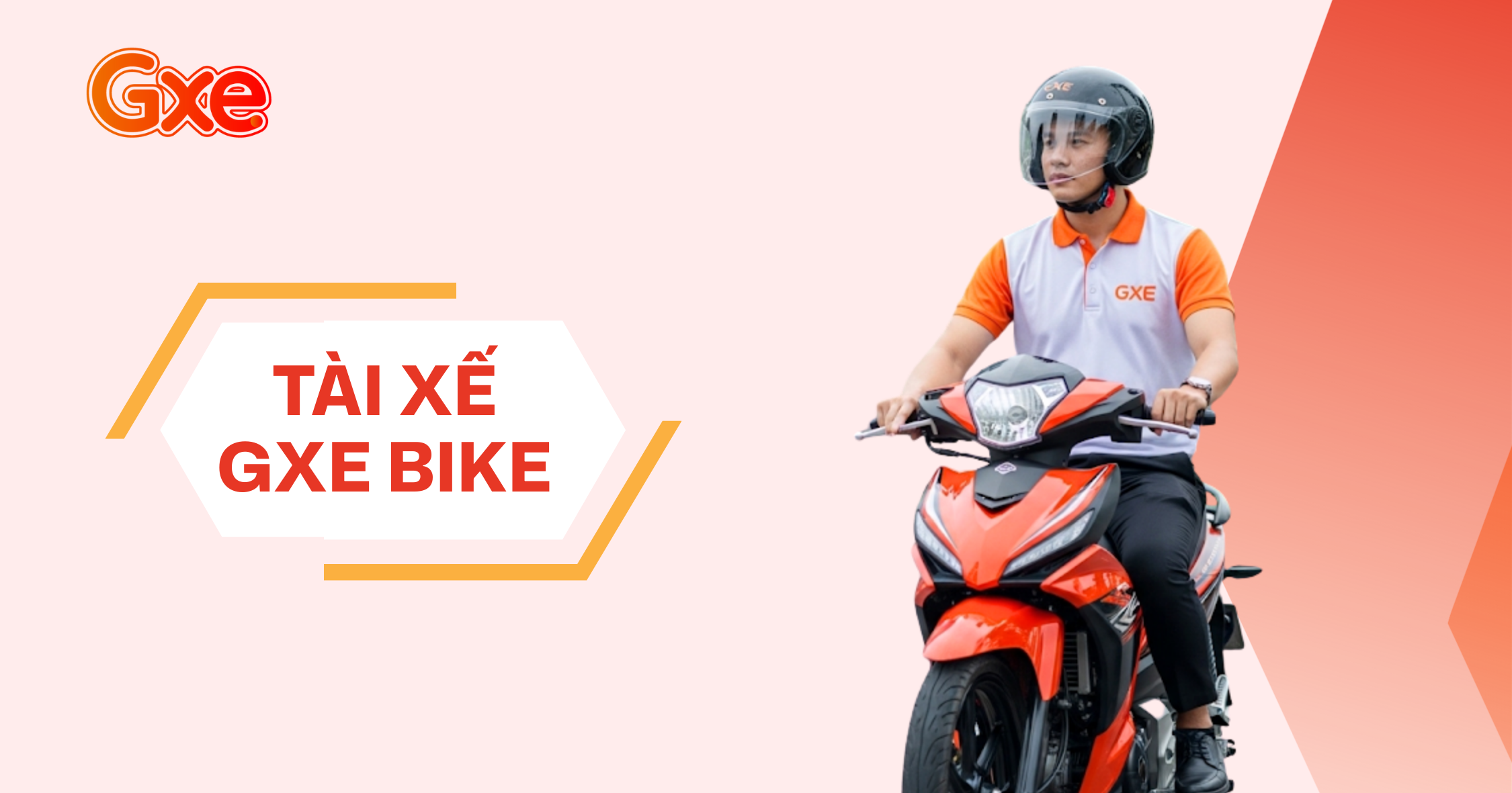 Tài xế GXE Bike - GXE.VN